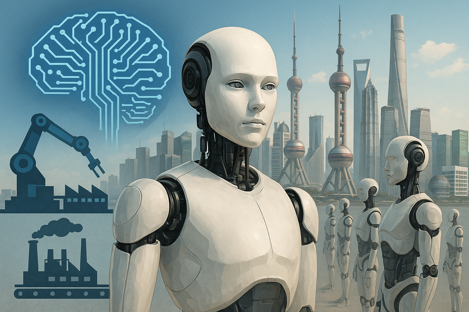 Shanghai 2025 Vers L Agi Incarnée Robots Humanoïdes Plan